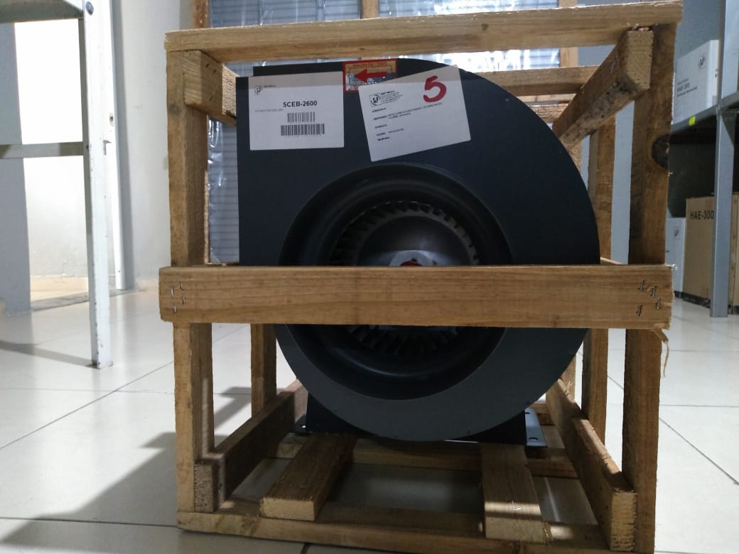 Extractor de aire para ducto tipo centrifugo modelo. CEB 2600 ...