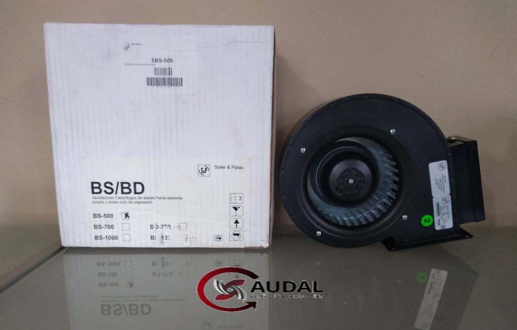 Extractor de aire para maquinaria centrifugo modelo BS 700 ...